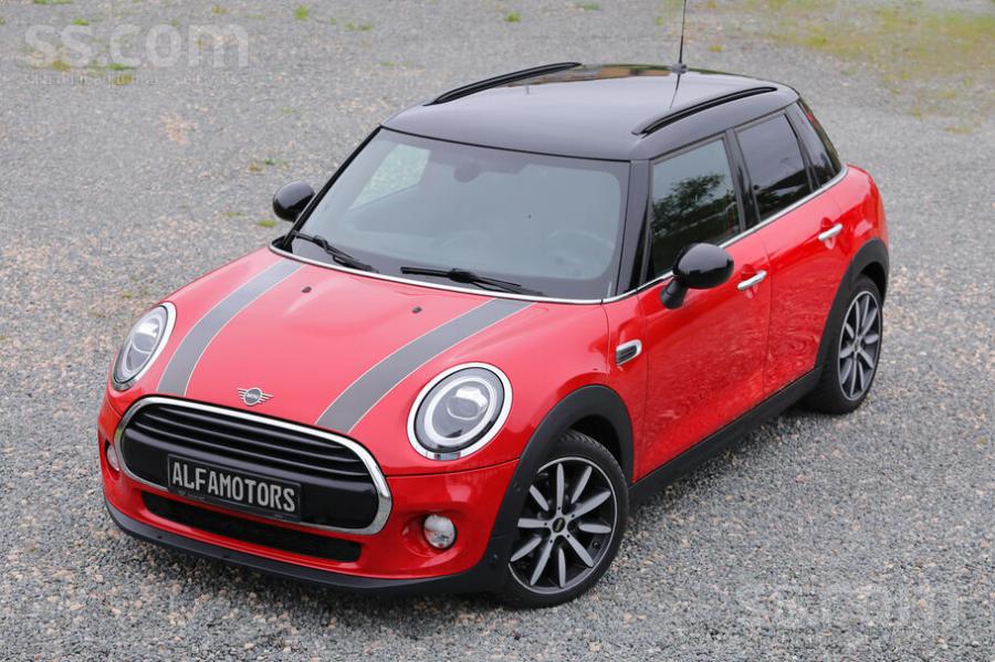 Red MINI Cooper 2019 in Riga, with an engine capacity of 1.50 L and mileage of 0 thousand km for 13990 €, photo 6 on AUTOMOTO.COM.LV