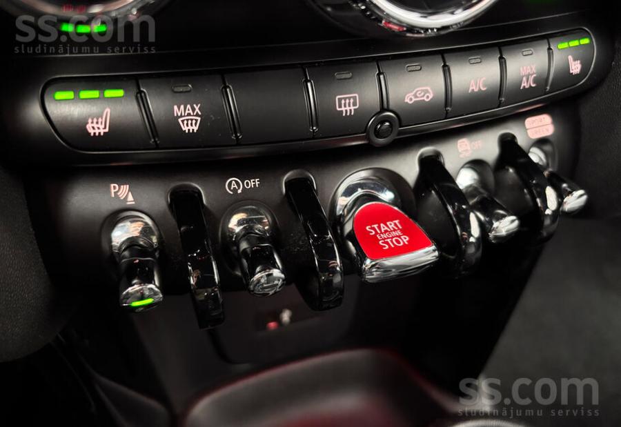 Red MINI Cooper 2019 in Riga, with an engine capacity of 1.50 L and mileage of 0 thousand km for 13990 €, photo 20 on AUTOMOTO.COM.LV