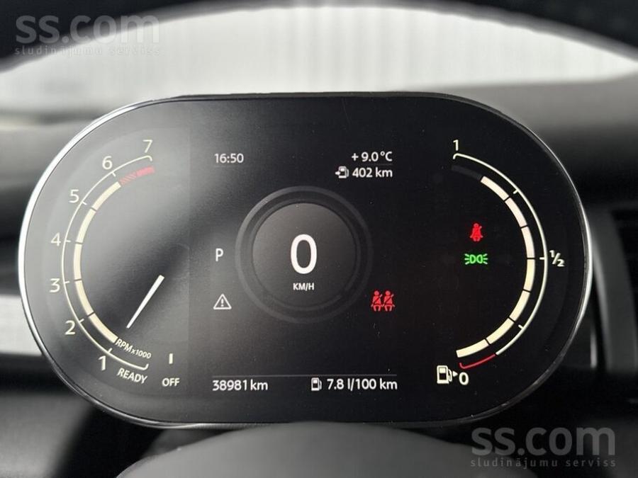 Red MINI Cooper 2021 in Riga, with an engine capacity of 1.50 L and mileage of 39 thousand km for 18500 €, photo 14 on AUTOMOTO.COM.LV