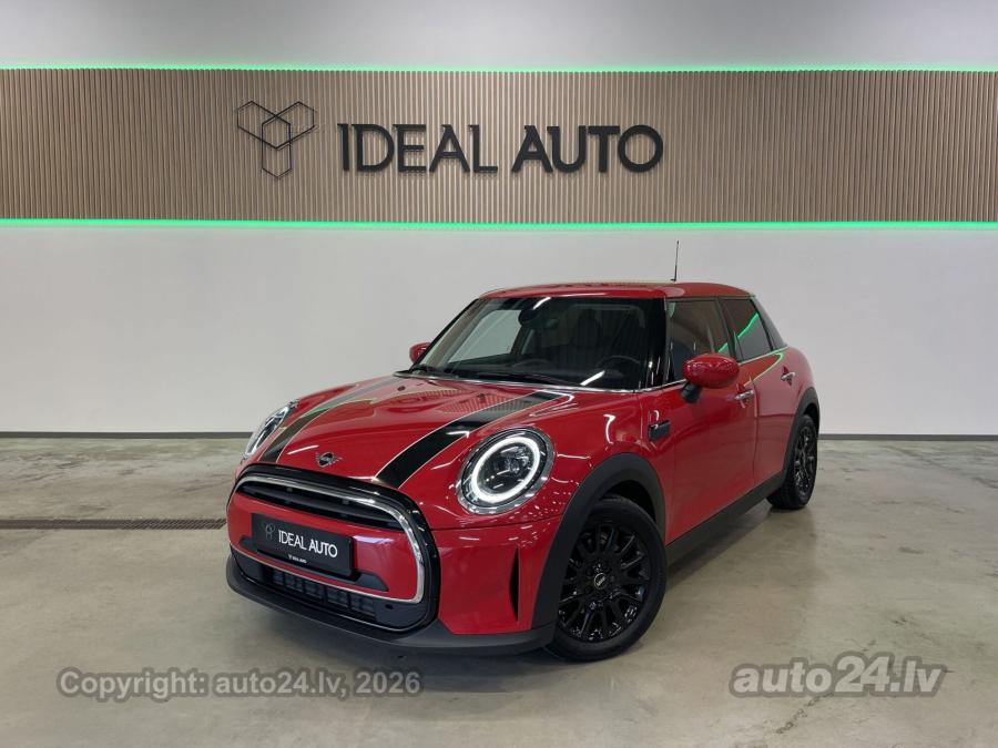 Red MINI Cooper 2023 in Tallinn, with an engine capacity of 1.50 L and mileage of 35 thousand km for 23990 €, photo 1 on AUTOMOTO.COM.LV