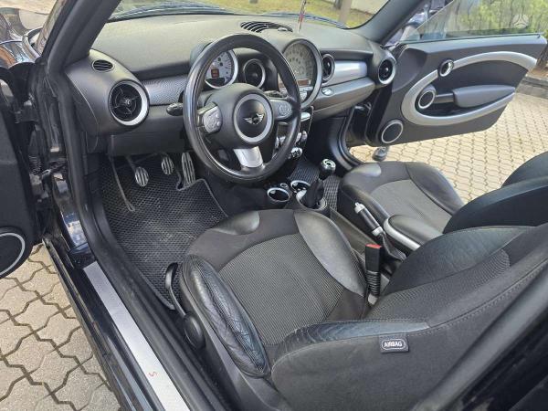 Melns MINI cooper-s 2008 Viļņa, ar dzinēja tilpumu 1.60 L un nobraukumu 232 tūkst. km par 4500 €, foto 3 vietnē AUTOMOTO.COM.LV