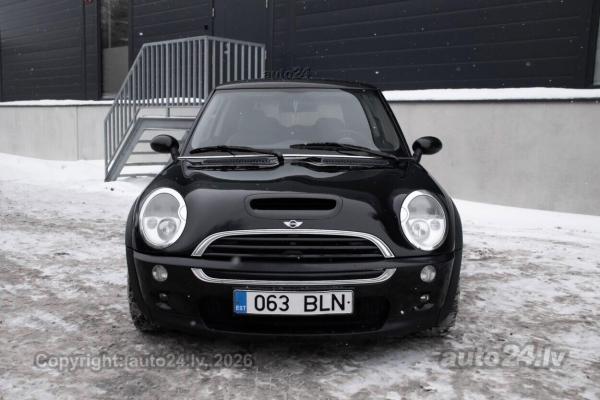 Black MINI cooper-s 2003 in Tallinn, with an engine capacity of 1.60 L and mileage of 0 thousand km for 399 €, photo 2 on AUTOMOTO.COM.LV