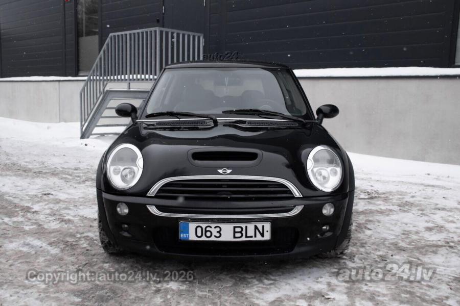 Melns MINI cooper-s 2003 Tallina, ar dzinēja tilpumu 1.60 L un nobraukumu 0 tūkst. km par 399 €, foto 2 vietnē AUTOMOTO.COM.LV