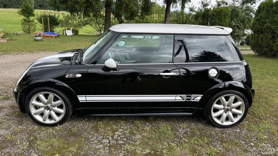 Melns MINI cooper-s 2004 Alīta, ar dzinēja tilpumu 1.60 L un nobraukumu 224 tūkst. km par 2750 €, foto 6 vietnē AUTOMOTO.COM.LV