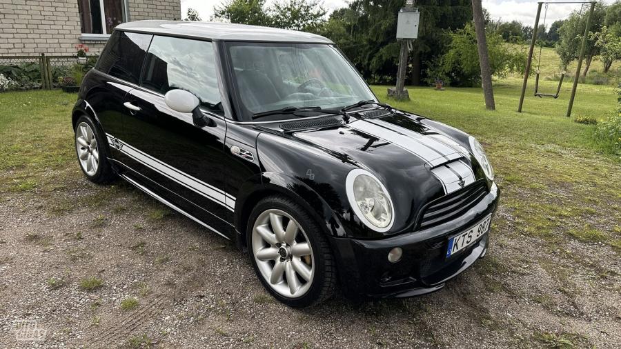 Melns MINI cooper-s 2004 Alīta, ar dzinēja tilpumu 1.60 L un nobraukumu 224 tūkst. km par 2750 €, foto 9 vietnē AUTOMOTO.COM.LV