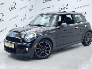 Black MINI cooper-s 2013 in Avizieniai, with an engine capacity of 1.60 L and mileage of 128 thousand km for 4900 €, photo  on AUTOMOTO.COM.LV