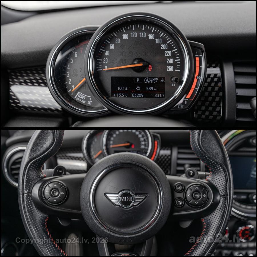 Melns MINI cooper-s 2018 Tartu, ar dzinēja tilpumu 2.00 L un nobraukumu 63 tūkst. km par 16500 €, foto 16 vietnē AUTOMOTO.COM.LV