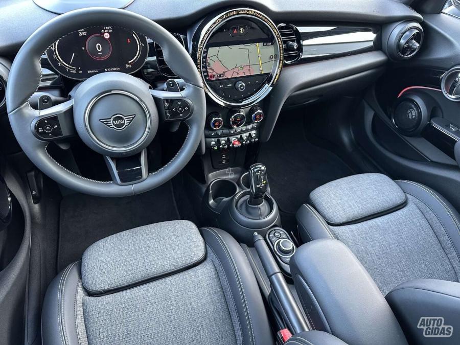 Black MINI cooper-s 2022 in Kaunas, with an engine capacity of 2.00 L and mileage of 27 thousand km for 32132 €, photo 11 on AUTOMOTO.COM.LV