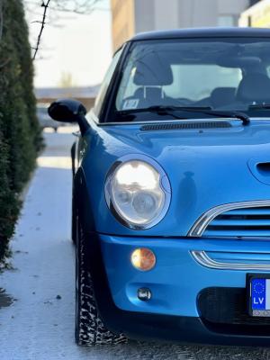 Blue MINI cooper-s 2004 in Riga, with an engine capacity of 1.60 L and mileage of 138 thousand km for 3300 €, photo 24 on AUTOMOTO.COM.LV