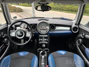 Blue MINI cooper-s 2007 in Riga, with an engine capacity of 1.60 L and mileage of 156 thousand km for 3750 €, photo 14 on AUTOMOTO.COM.LV