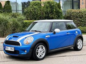 Blue MINI cooper-s 2007 in Riga, with an engine capacity of 1.60 L and mileage of 156 thousand km for 3750 €, photo 3 on AUTOMOTO.COM.LV