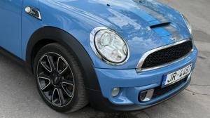 Blue MINI cooper-s 2013 in Riga, with an engine capacity of 1.60 L and mileage of 250 thousand km for 5950 €, photo 15 on AUTOMOTO.COM.LV