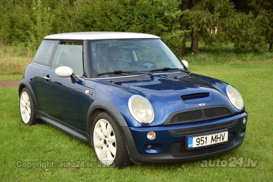 Blue MINI cooper-s 2003 in Tallinn, with an engine capacity of 1.60 L and mileage of 230 thousand km for 3700 €, photo 3 on AUTOMOTO.COM.LV