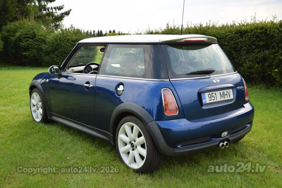 Blue MINI cooper-s 2003 in Tallinn, with an engine capacity of 1.60 L and mileage of 230 thousand km for 3700 €, photo 5 on AUTOMOTO.COM.LV