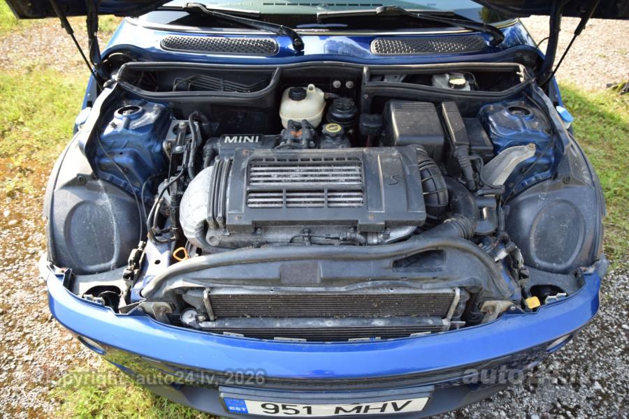 Blue MINI cooper-s 2003 in Tallinn, with an engine capacity of 1.60 L and mileage of 230 thousand km for 3700 €, photo 13 on AUTOMOTO.COM.LV