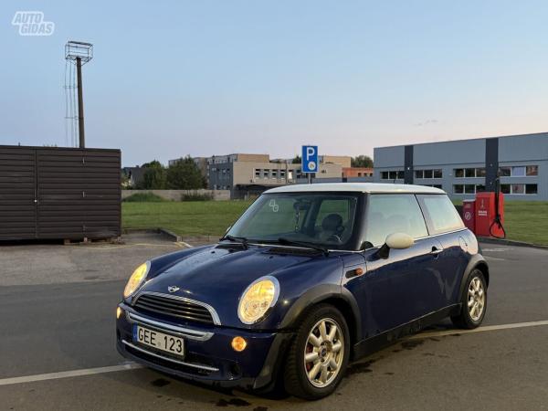 Blue MINI cooper-s 2004 in Jonava, with an engine capacity of 1.60 L and mileage of 300 thousand km for 1000 €, photo 1 on AUTOMOTO.COM.LV