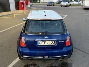 Blue MINI cooper-s 2004 in Jonava, with an engine capacity of 1.60 L and mileage of 300 thousand km for 1000 €, photo 5 on AUTOMOTO.COM.LV