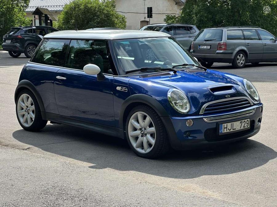Zils MINI cooper-s 2004 Viļņa, ar dzinēja tilpumu 1.60 L un nobraukumu 169 tūkst. km par 2990 €, foto 4 vietnē AUTOMOTO.COM.LV