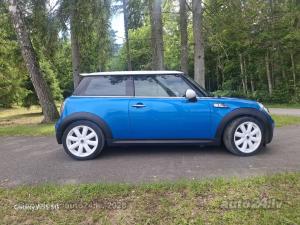 Blue MINI cooper-s 2006 in Otepaa, with an engine capacity of 1.60 L and mileage of 146 thousand km for 5250 €, photo 3 on AUTOMOTO.COM.LV