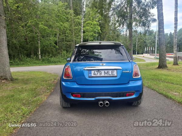 Blue MINI cooper-s 2006 in Otepaa, with an engine capacity of 1.60 L and mileage of 146 thousand km for 5250 €, photo 3 on AUTOMOTO.COM.LV