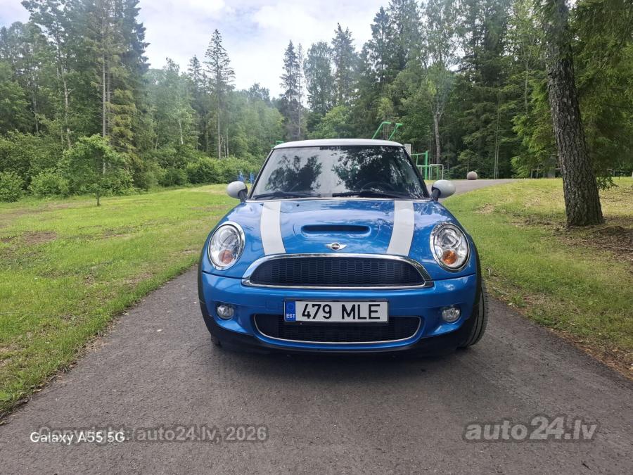 Blue MINI cooper-s 2006 in Otepaa, with an engine capacity of 1.60 L and mileage of 146 thousand km for 5250 €, photo 6 on AUTOMOTO.COM.LV