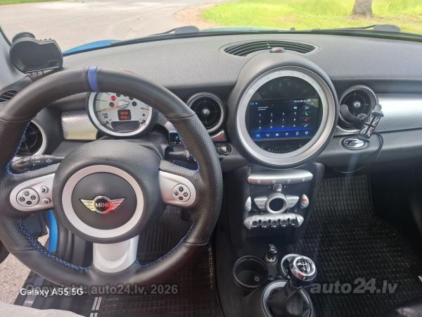 Blue MINI cooper-s 2006 in Otepaa, with an engine capacity of 1.60 L and mileage of 146 thousand km for 5250 €, photo 10 on AUTOMOTO.COM.LV