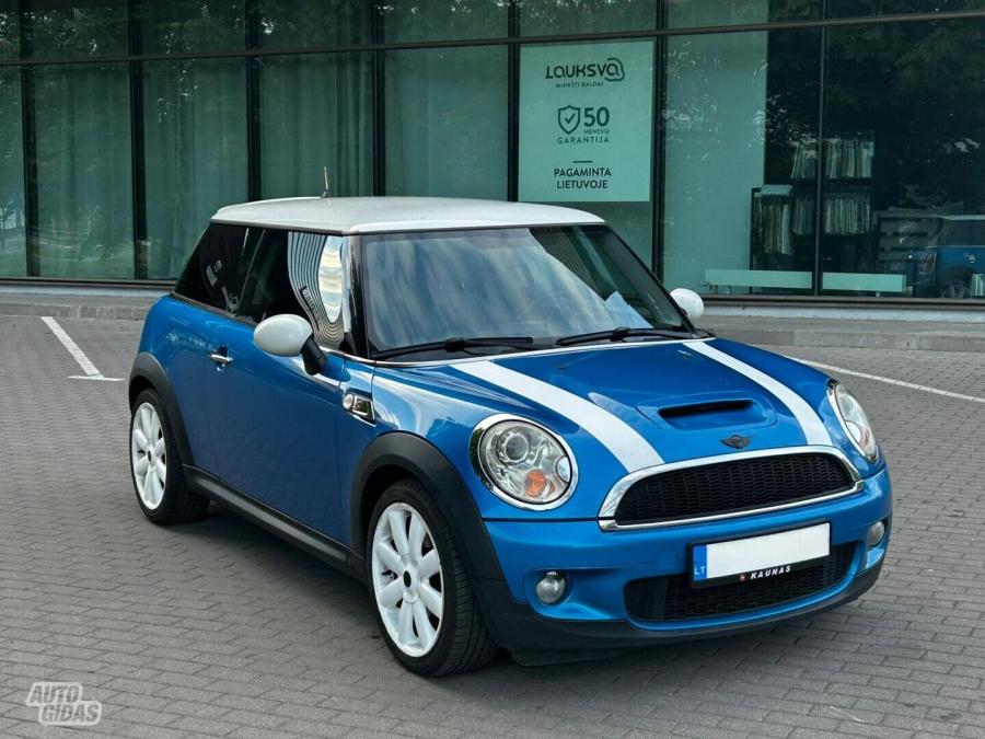 Zils MINI cooper-s 2007 Kauņa, ar dzinēja tilpumu 1.60 L un nobraukumu 242 tūkst. km par 2555 €, foto 1 vietnē AUTOMOTO.COM.LV