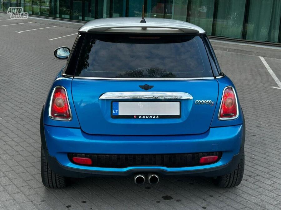 Zils MINI cooper-s 2007 Kauņa, ar dzinēja tilpumu 1.60 L un nobraukumu 242 tūkst. km par 2555 €, foto 5 vietnē AUTOMOTO.COM.LV