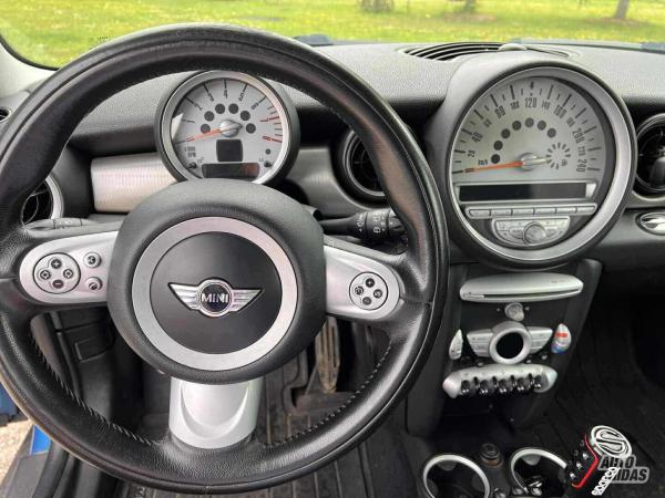 Zils MINI cooper-s 2007 Kauņa, ar dzinēja tilpumu 1.60 L un nobraukumu 242 tūkst. km par 2555 €, foto 7 vietnē AUTOMOTO.COM.LV