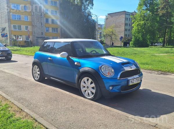 Zils MINI cooper-s 2007 Jūrmala, ar dzinēja tilpumu 1.60 L un nobraukumu 224 tūkst. km par 3200 €, foto 1 vietnē AUTOMOTO.COM.LV