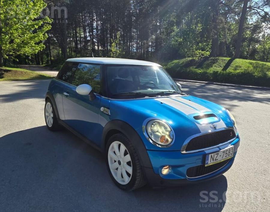 Zils MINI cooper-s 2007 Jūrmala, ar dzinēja tilpumu 1.60 L un nobraukumu 224 tūkst. km par 3200 €, foto 3 vietnē AUTOMOTO.COM.LV