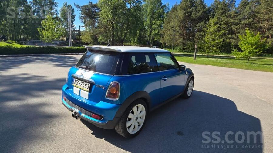 Zils MINI cooper-s 2007 Jūrmala, ar dzinēja tilpumu 1.60 L un nobraukumu 224 tūkst. km par 3200 €, foto 6 vietnē AUTOMOTO.COM.LV