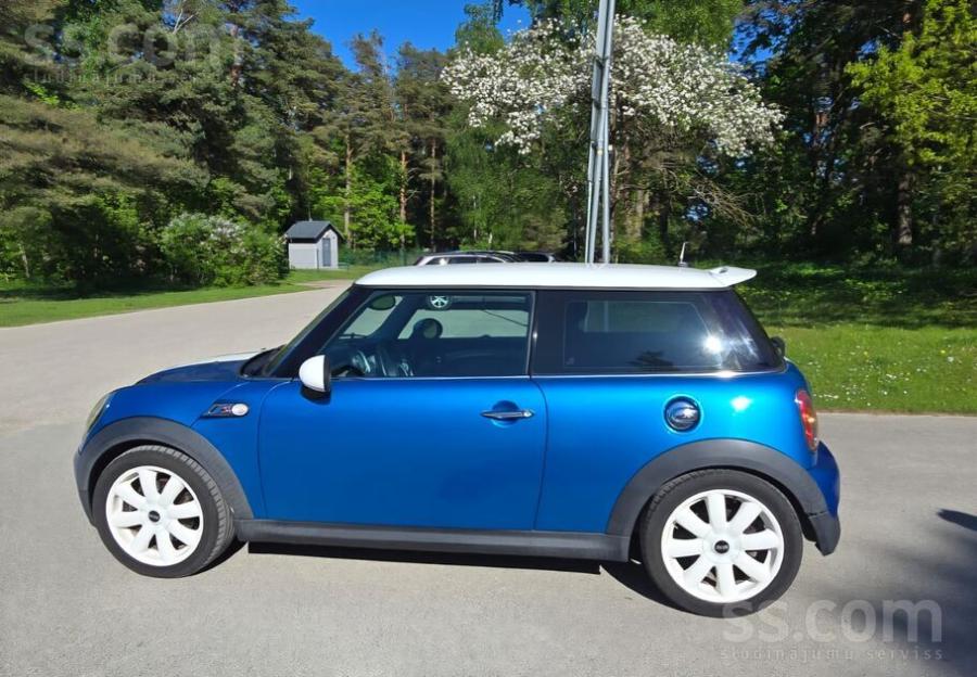 Zils MINI cooper-s 2007 Jūrmala, ar dzinēja tilpumu 1.60 L un nobraukumu 224 tūkst. km par 3200 €, foto 7 vietnē AUTOMOTO.COM.LV