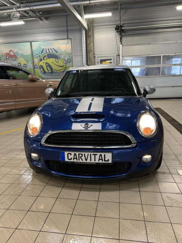 Zils MINI cooper-s 2008 Viļņa, ar dzinēja tilpumu 1.60 L un nobraukumu 250 tūkst. km par 3850 €, foto 8 vietnē AUTOMOTO.COM.LV