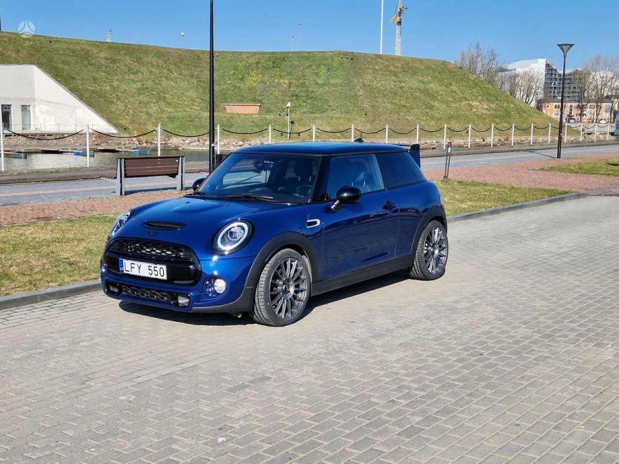 Zils MINI cooper-s 2015 Klaipėda, ar dzinēja tilpumu 2.00 L un nobraukumu 125 tūkst. km par 14200 €, foto 1 vietnē AUTOMOTO.COM.LV
