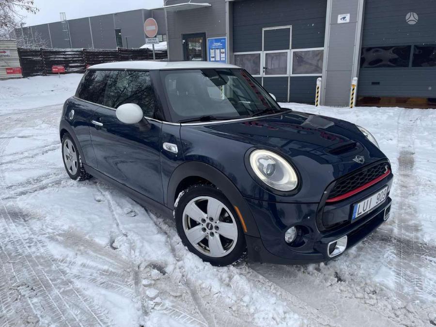 Zils MINI cooper-s 2016 Viļņa, ar dzinēja tilpumu 2.00 L un nobraukumu 163 tūkst. km par 12600 €, foto 1 vietnē AUTOMOTO.COM.LV
