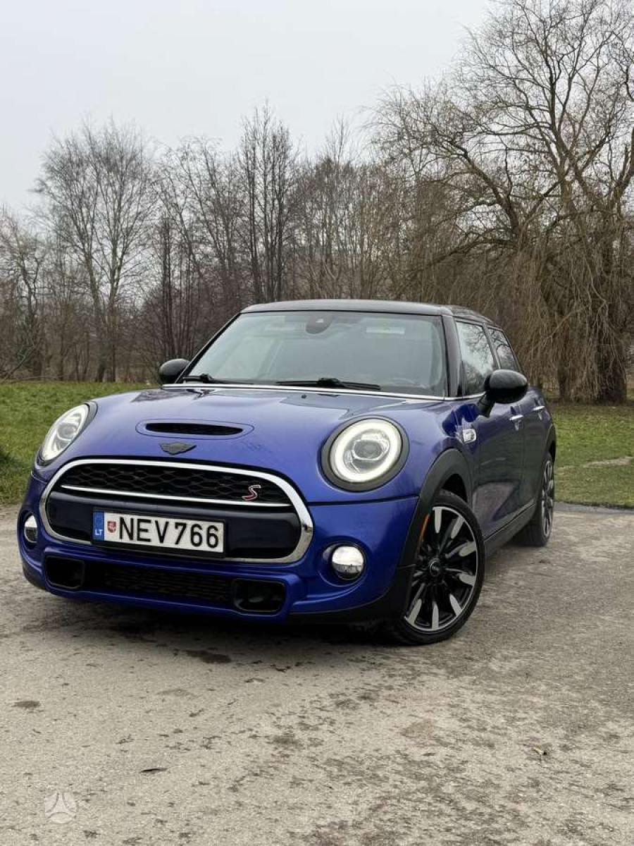 Blue MINI cooper-s 2019 in Siauliai, with an engine capacity of 2.00 L and mileage of 67 thousand km for 12500 €, photo 1 on AUTOMOTO.COM.LV