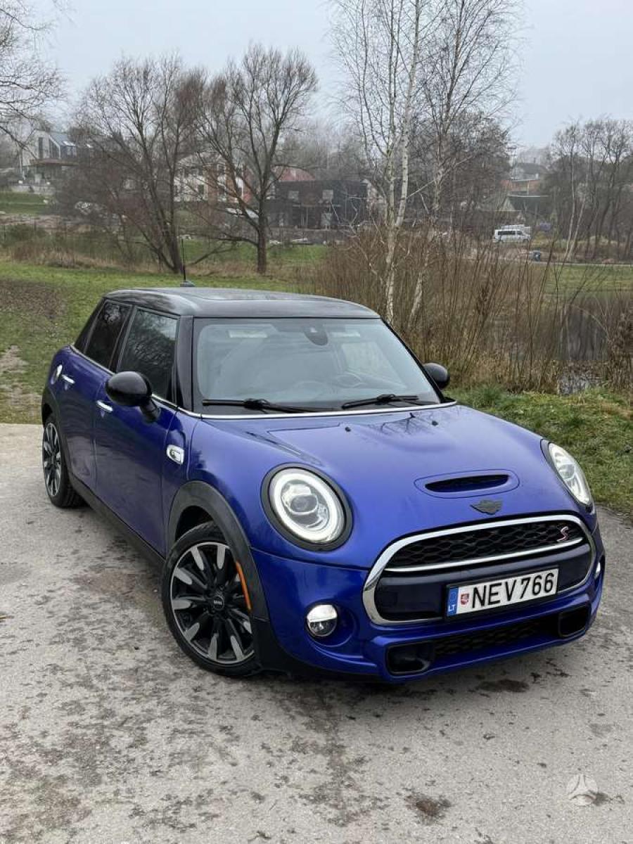 Blue MINI cooper-s 2019 in Siauliai, with an engine capacity of 2.00 L and mileage of 67 thousand km for 12500 €, photo 2 on AUTOMOTO.COM.LV