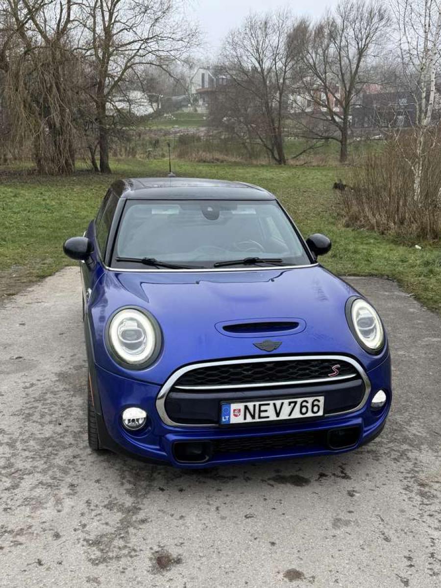 Blue MINI cooper-s 2019 in Siauliai, with an engine capacity of 2.00 L and mileage of 67 thousand km for 12500 €, photo 3 on AUTOMOTO.COM.LV
