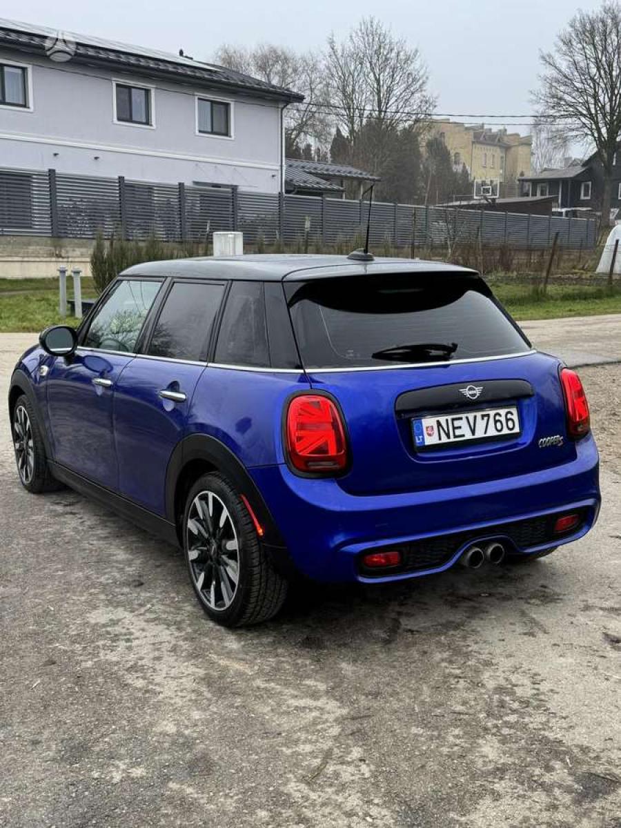 Blue MINI cooper-s 2019 in Siauliai, with an engine capacity of 2.00 L and mileage of 67 thousand km for 12500 €, photo 6 on AUTOMOTO.COM.LV