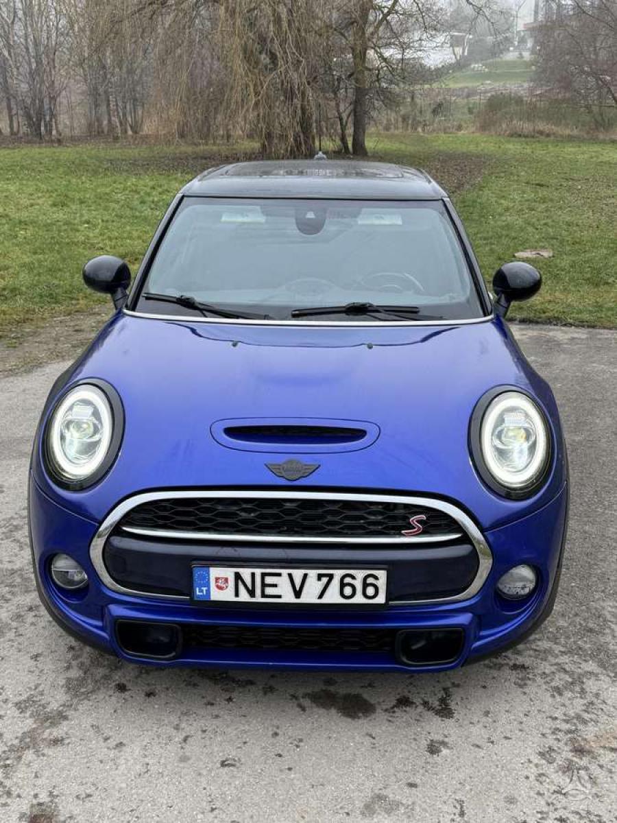 Blue MINI cooper-s 2019 in Siauliai, with an engine capacity of 2.00 L and mileage of 67 thousand km for 12500 €, photo 8 on AUTOMOTO.COM.LV