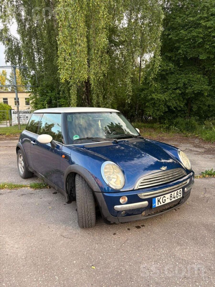 Zils MINI cooper-s 2004 Talsi, ar dzinēja tilpumu 1.60 L un nobraukumu 185 tūkst. km par 1000 €, foto 1 vietnē AUTOMOTO.COM.LV