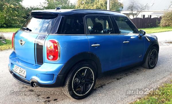 Blue MINI cooper-s 2012 in Tallinn, with an engine capacity of 1.60 L and mileage of 115 thousand km for 10900 €, photo 5 on AUTOMOTO.COM.LV