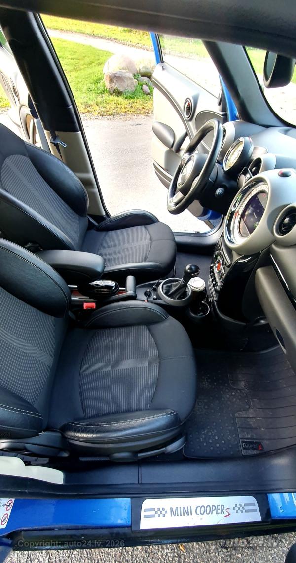 Blue MINI cooper-s 2012 in Tallinn, with an engine capacity of 1.60 L and mileage of 115 thousand km for 10900 €, photo 10 on AUTOMOTO.COM.LV