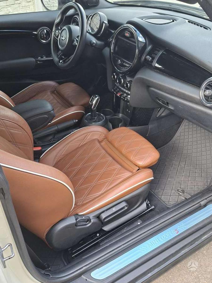 Brown MINI cooper-s 2020 in Alytus, with an engine capacity of 2.00 L and mileage of 60 thousand km for 9620 €, photo 25 on AUTOMOTO.COM.LV