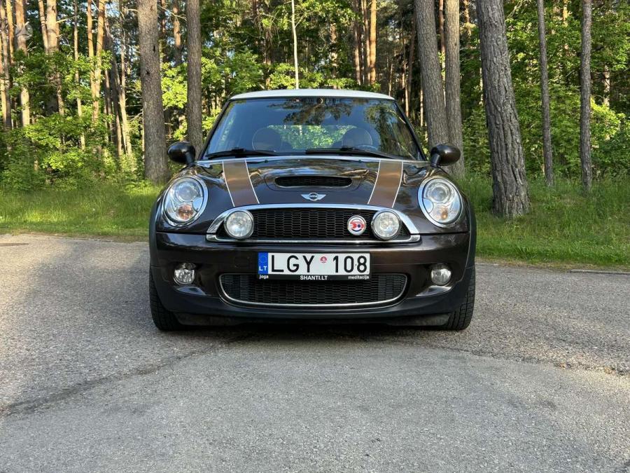 Brūns MINI cooper-s 2010 Viļņa, ar dzinēja tilpumu 1.60 L un nobraukumu 184 tūkst. km par 5800 €, foto 5 vietnē AUTOMOTO.COM.LV