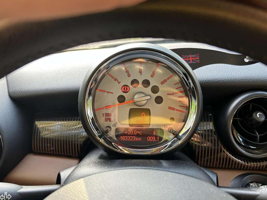 Brūns MINI cooper-s 2010 Viļņa, ar dzinēja tilpumu 1.60 L un nobraukumu 184 tūkst. km par 5800 €, foto 15 vietnē AUTOMOTO.COM.LV