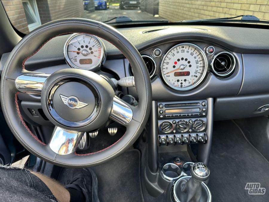 MINI cooper-s 2005 in Vilnius, with an engine capacity of 1.60 L and mileage of 137 thousand km for 5000 €, photo 16 on AUTOMOTO.COM.LV