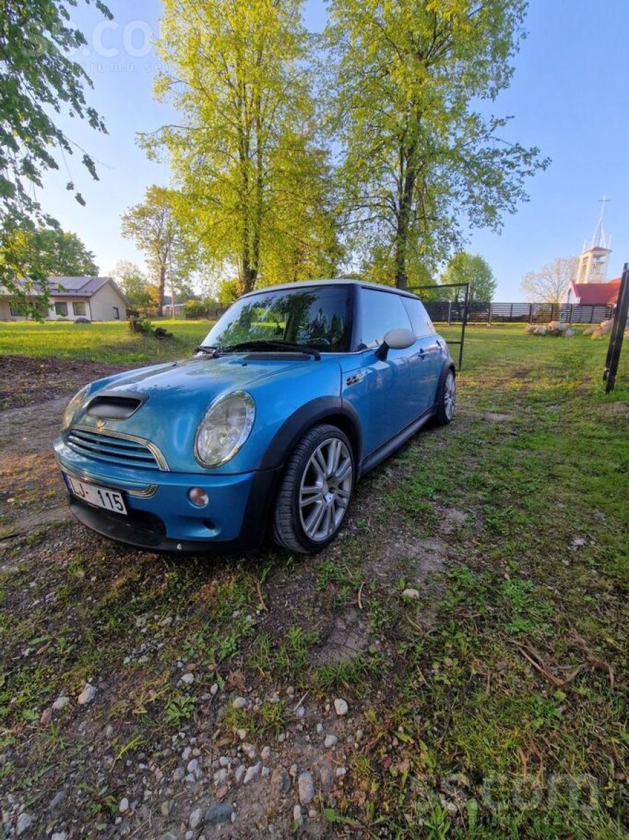 MINI cooper-s 2004 in Riga, with an engine capacity of 1.60 L and mileage of 218 thousand km for 3150 €, photo 2 on AUTOMOTO.COM.LV