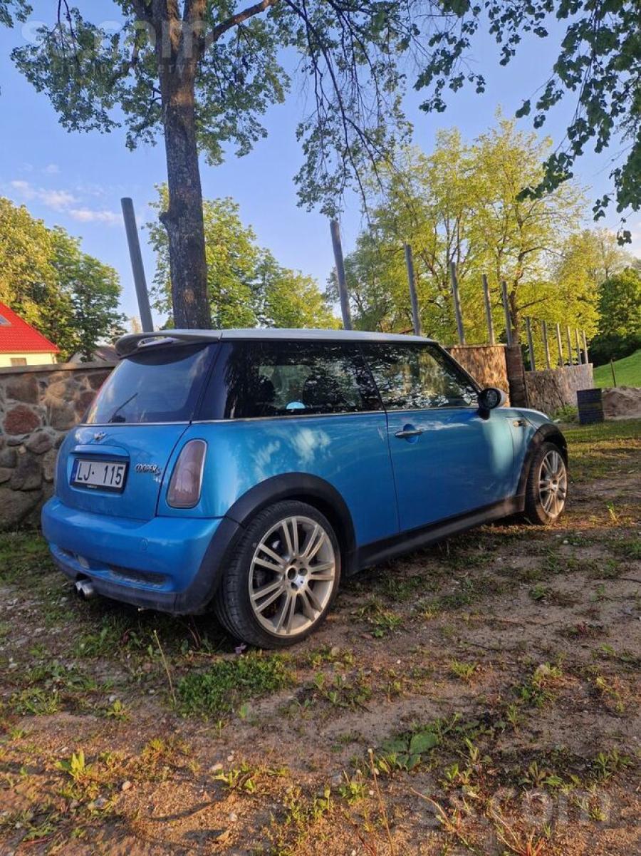 MINI cooper-s 2004 in Riga, with an engine capacity of 1.60 L and mileage of 218 thousand km for 3150 €, photo 3 on AUTOMOTO.COM.LV